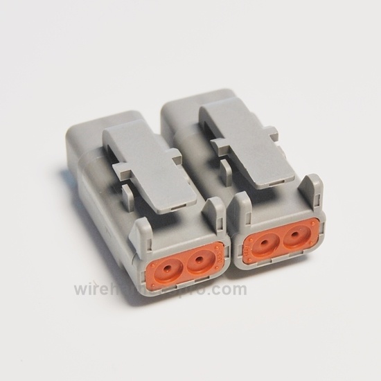 Deutsch DTM06-2S - 2-way Plug DTM Series