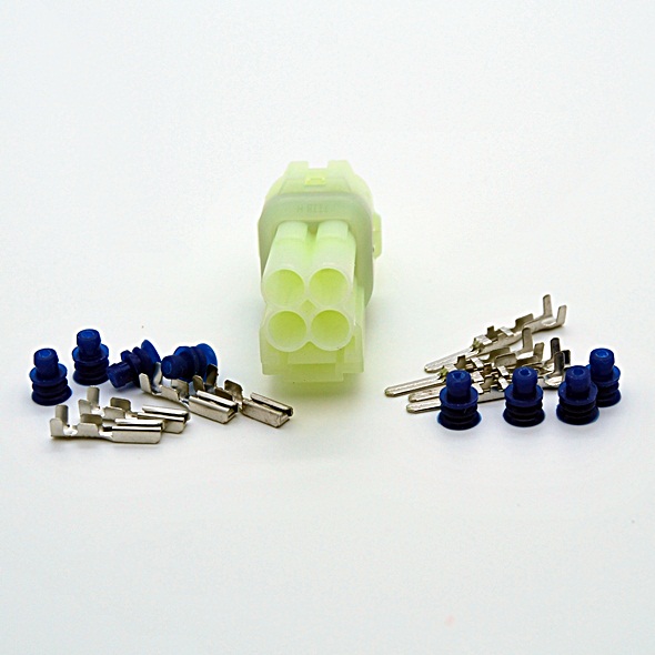 4 Pin HM 090 Male and Female Locking Connector / Sumitomo 6187-4441 and ...