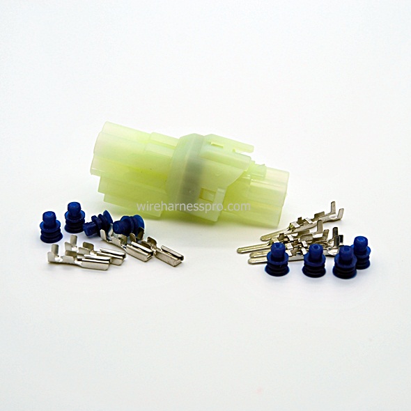 4 Pin HM 090 Male and Female Locking Connector / Sumitomo 6187-4441 and ...